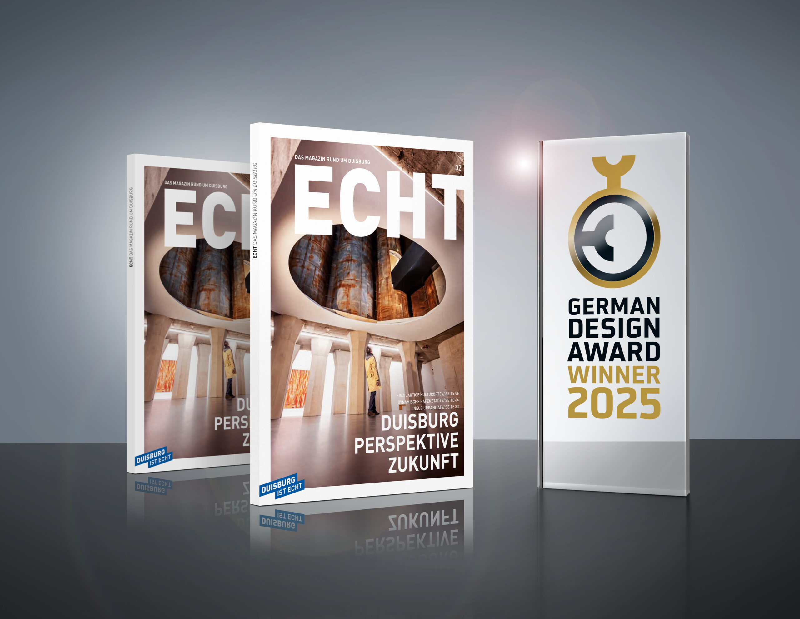 German Design Award 2025 für Magazin ECHT - cantaloop